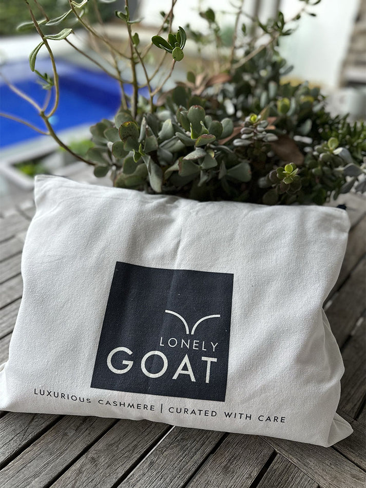 Cashmere Storage Bag – Lonely Goat Cashmere